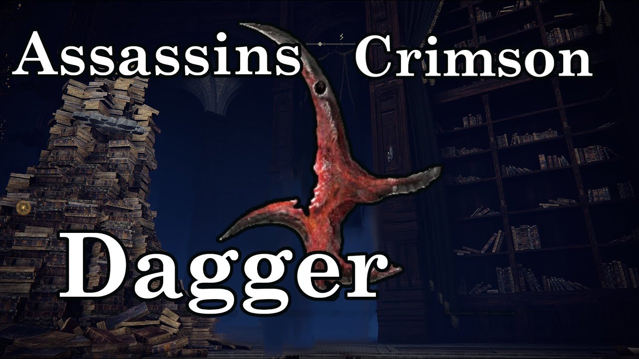 Elden Ring: Assassins Crimson Dagger - YouTube