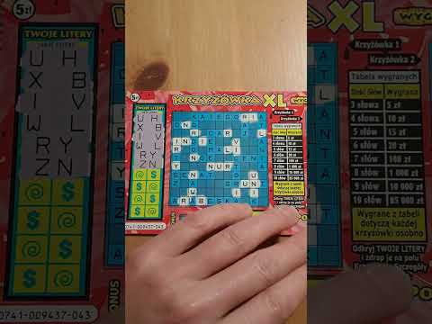 zdrapki lotto 😁😉 playbook krzyżowka xl - YouTube