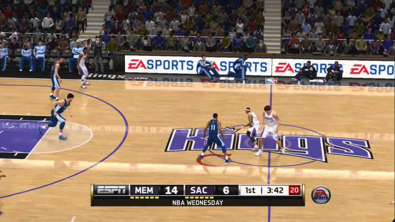 NBA Live 14 [PS4] - Live Season - Classic Conley (Throwing Lobs) - YouTube