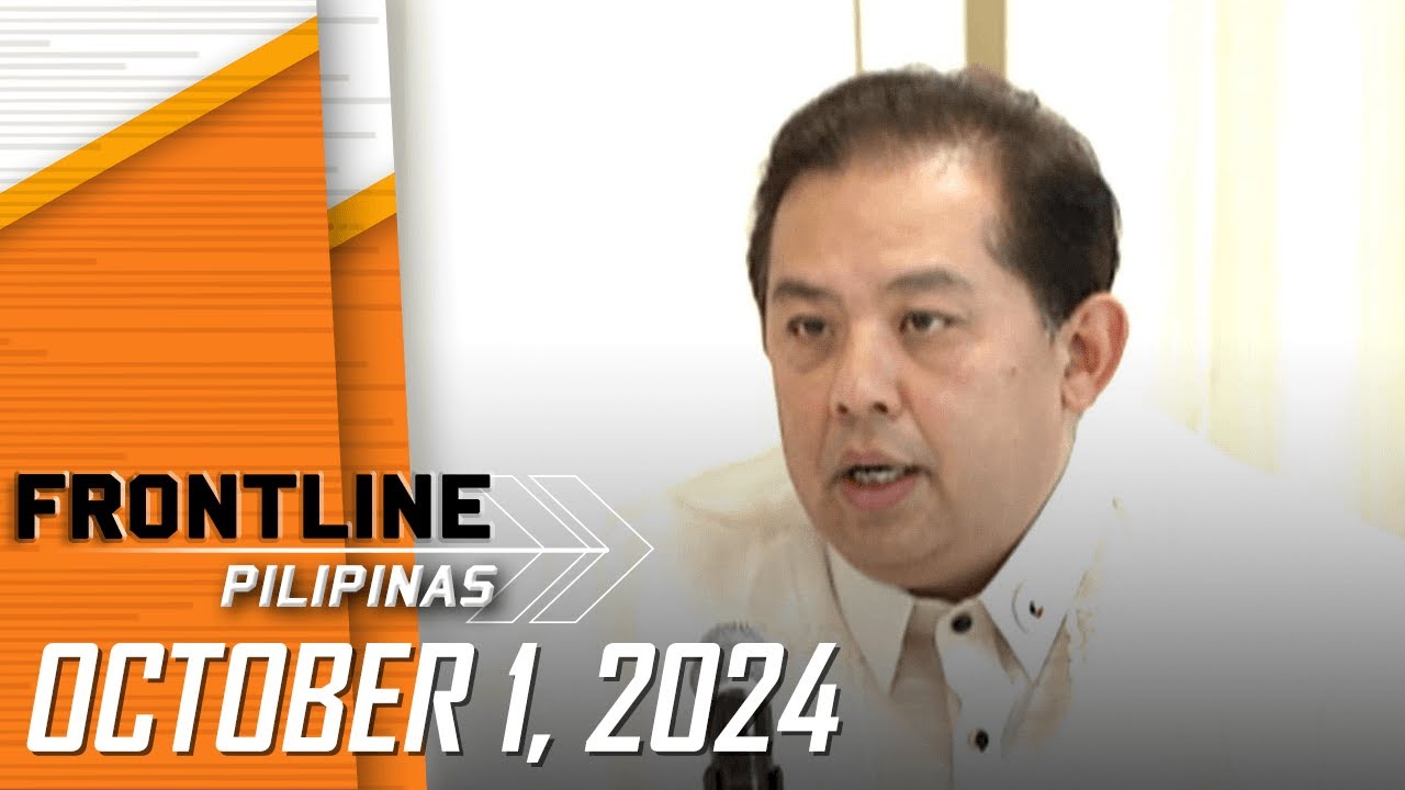 FRONTLINE PILIPINAS LIVESTREAM | October 1, 2024 - YouTube