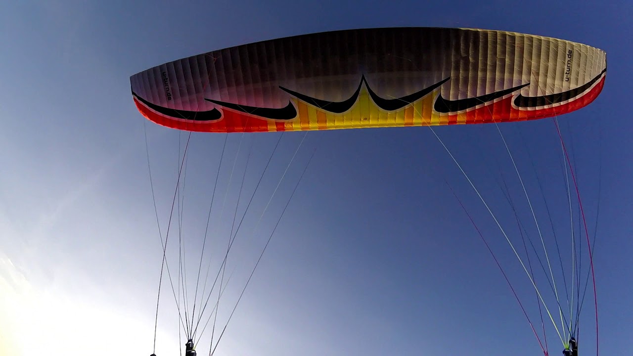 Uturn BLACKLIGHT 2 Paraglider - YouTube