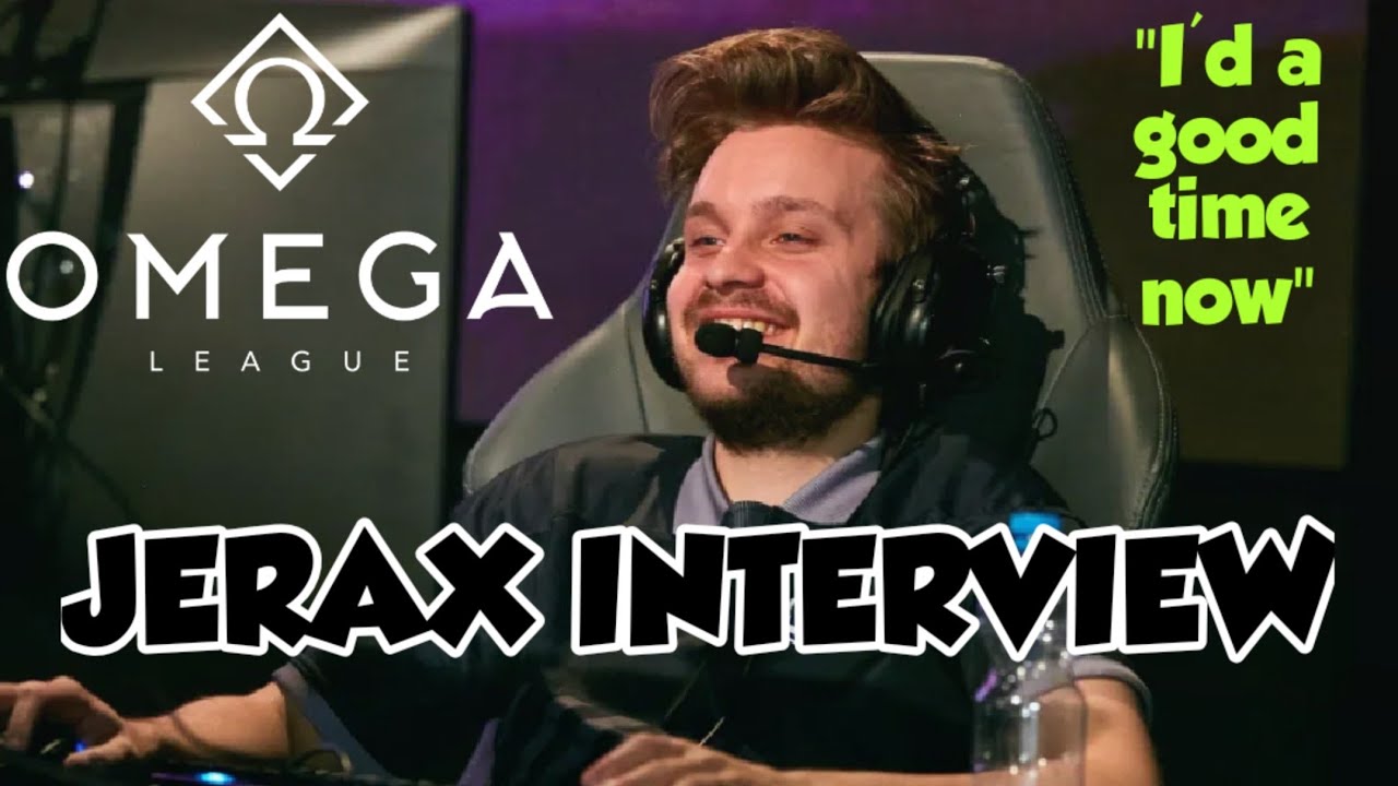 JERAX Interview after RETIRED from OG | OMEGA League Dota 2 - YouTube