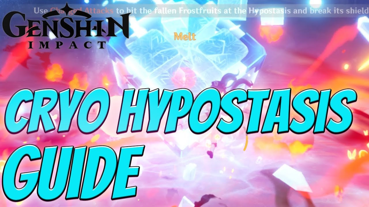 How to EASILY Defeat Cryo Hypostasis | Genshin Impact - YouTube