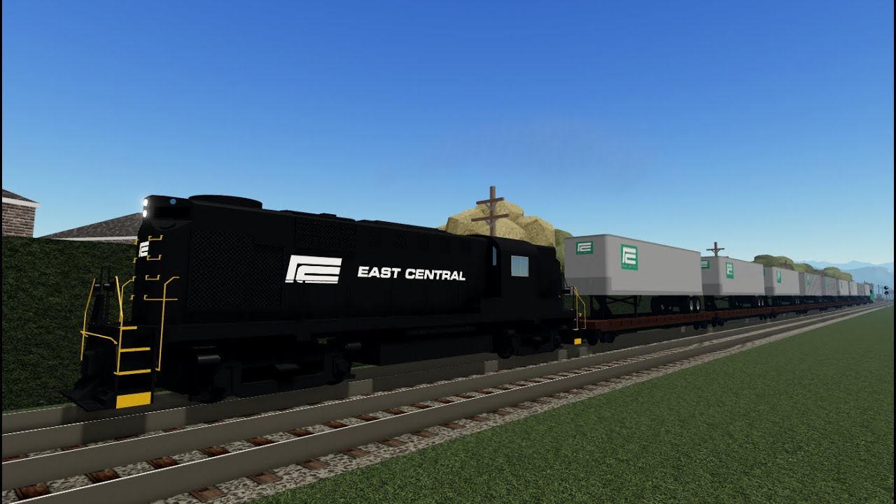 [Roblox Rails Unlimited] A container run from Port Axiom to Evergreen ...