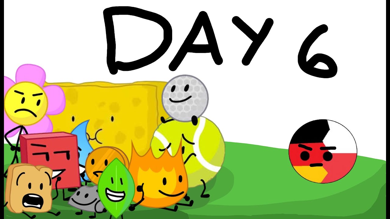 Day 6 of Spinning BFDI Wheel - YouTube