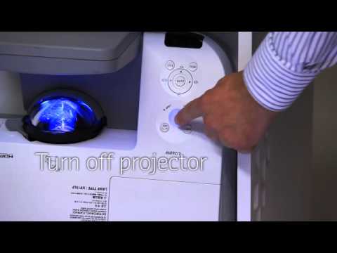 Lighthouse for NEC - turn off projector - YouTube