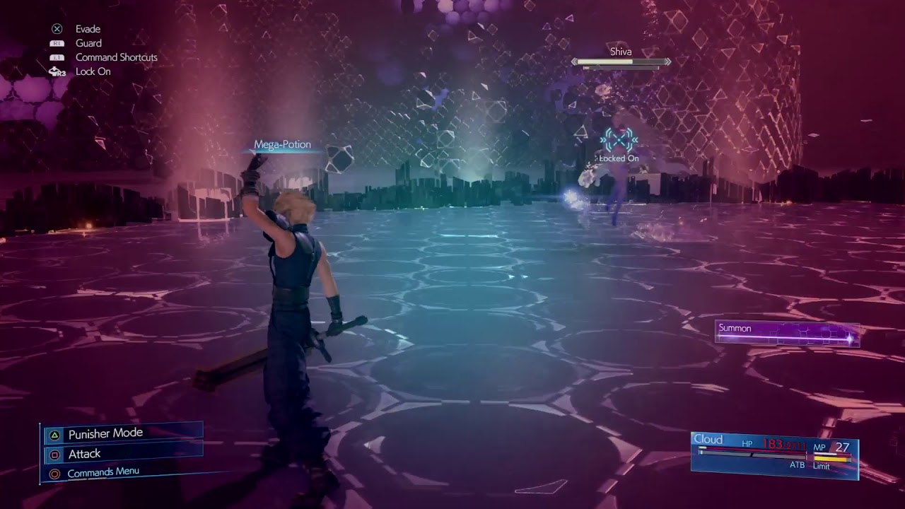 Final Fantasy VII REMAKE - Shiva Fight - YouTube
