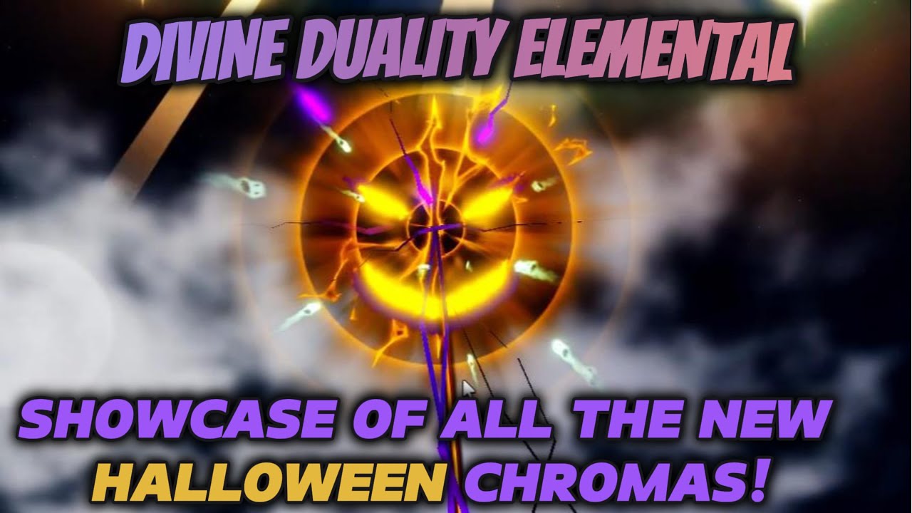 ALL NEW HALLOWEEN CHROMAS SHOWCASE! *2024* | Roblox Divine Duality ...