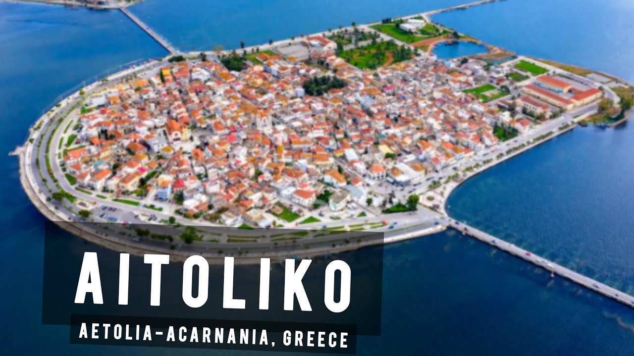 Aitoliko by drone, Aetolia Acarnania | GREECE 🇬🇷 - YouTube