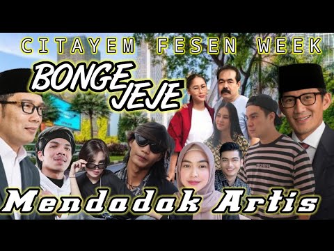 ARTIS VIRAL BONGE DAN JEJE .