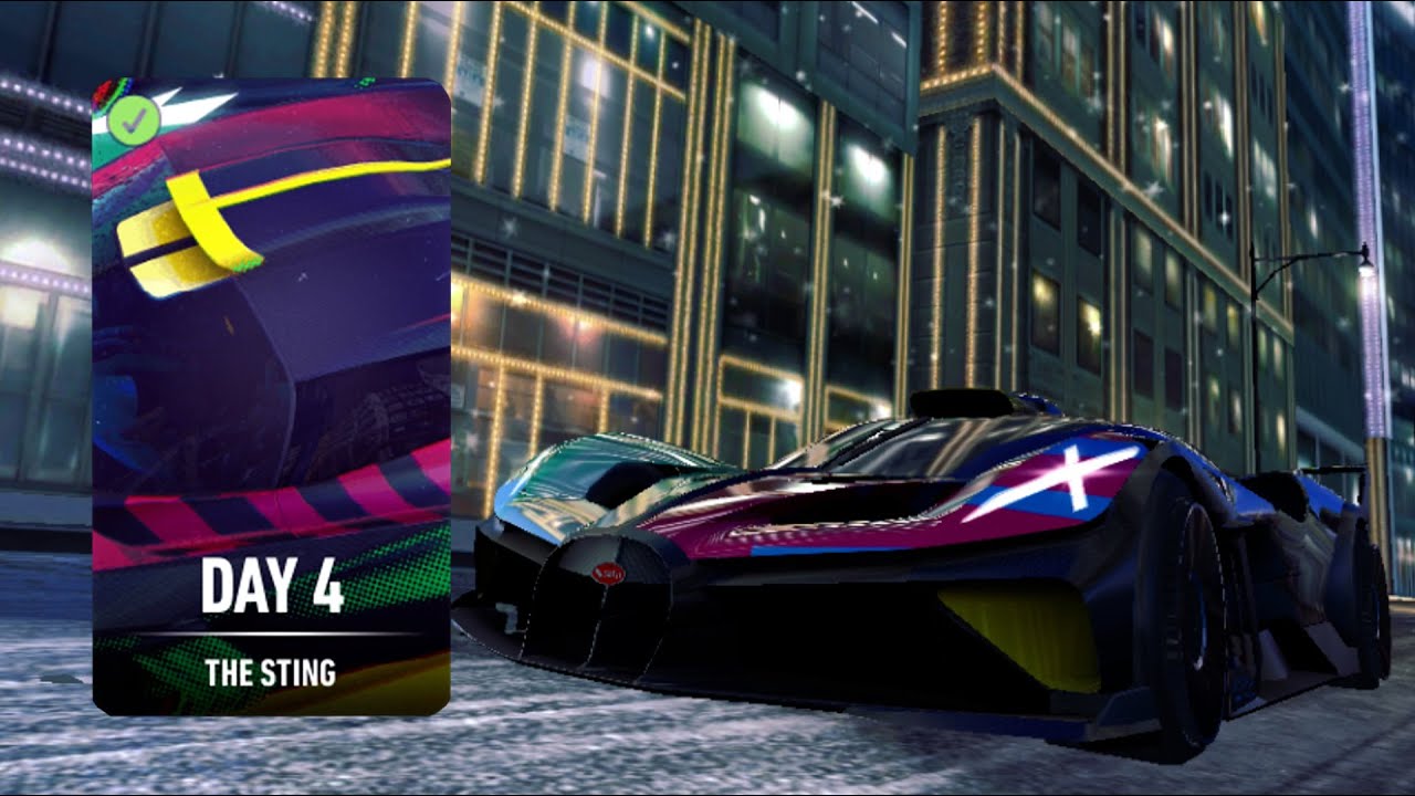 Bugatti Bolide DAY 4 NFS No Limits Winter’s Shadow Gameplay Walkthrough ...