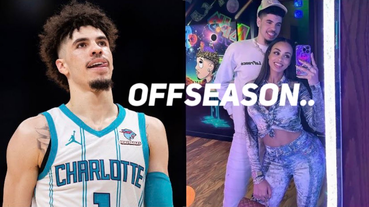 LaMelo Ball Starts His Offseason With Ana Montana.. - YouTube