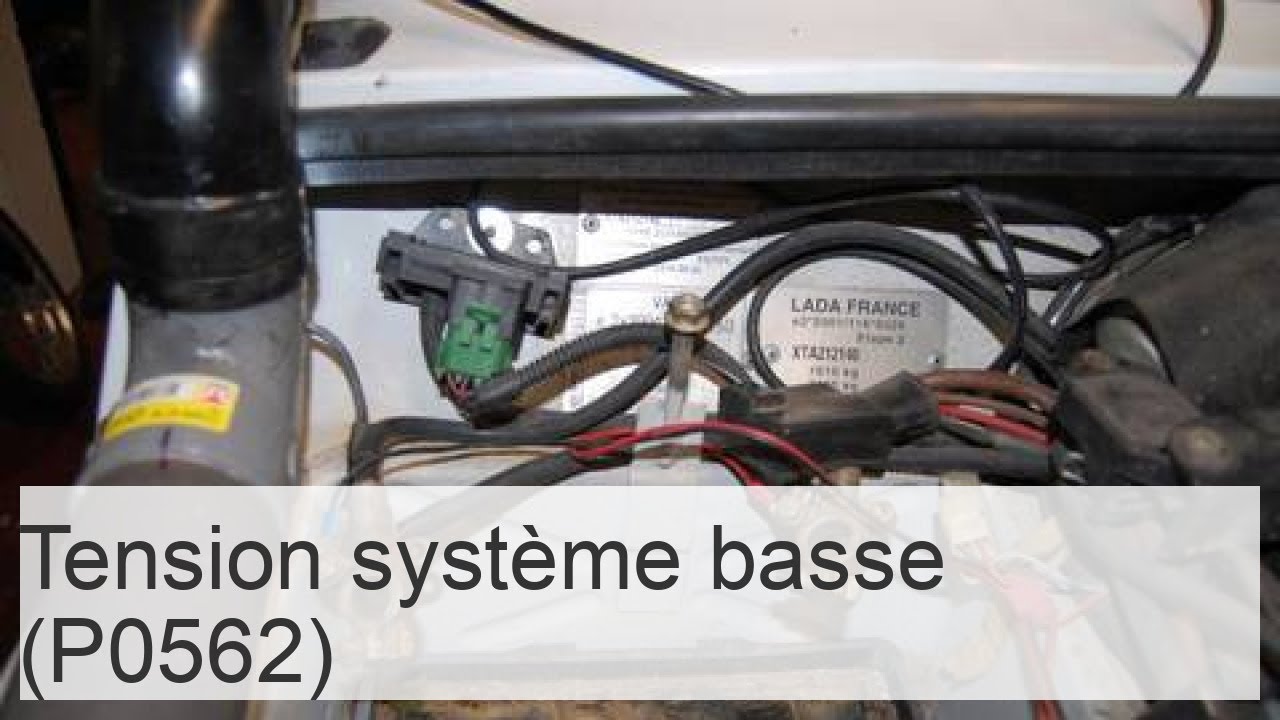 Code défaut P0562: Tension du système basse • Fiches Auto 24 - YouTube