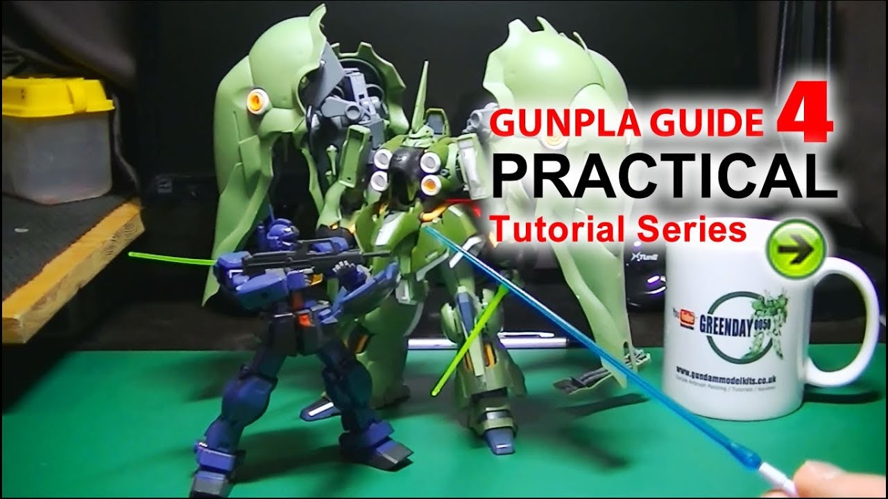 Gundam Tutorial 4 - Prepare model kits for airbrushing (why build ...
