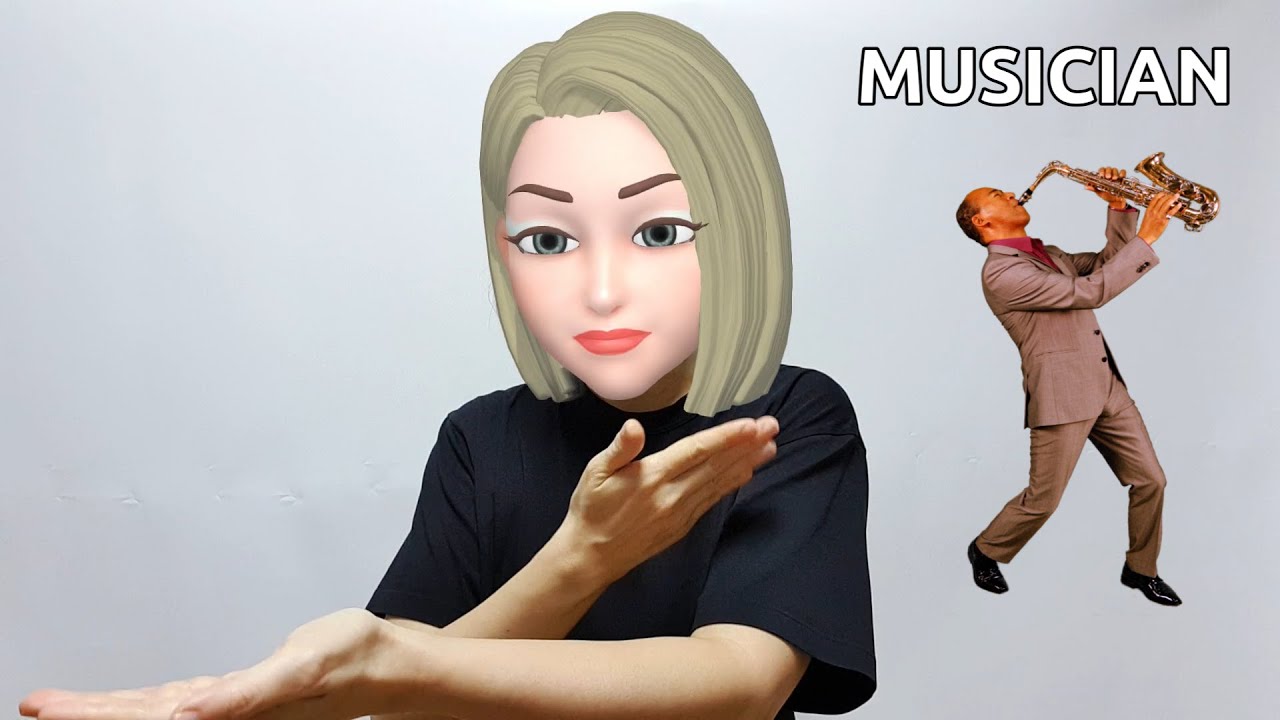 American Sign Language (ASL) Lesson: Musician - YouTube