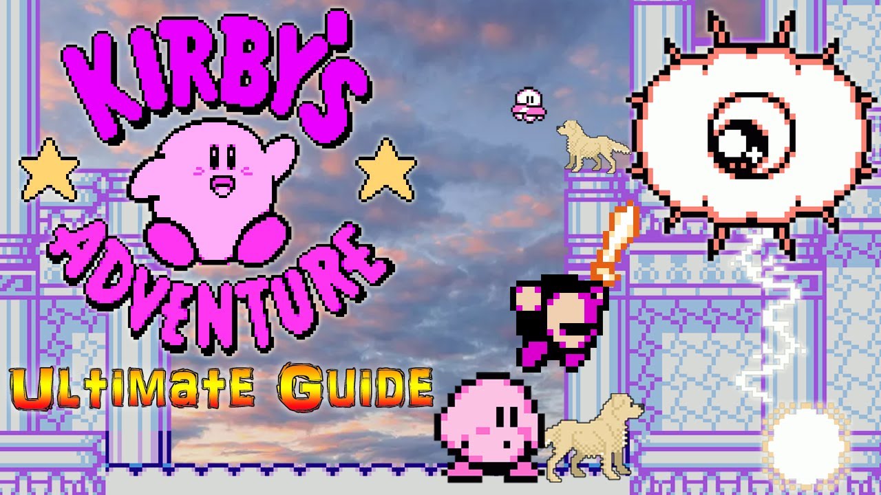 #Kirby Kirby's Adventure NES - ULTIMATE GUIDE - ALL Levels, ALL Bosses ...