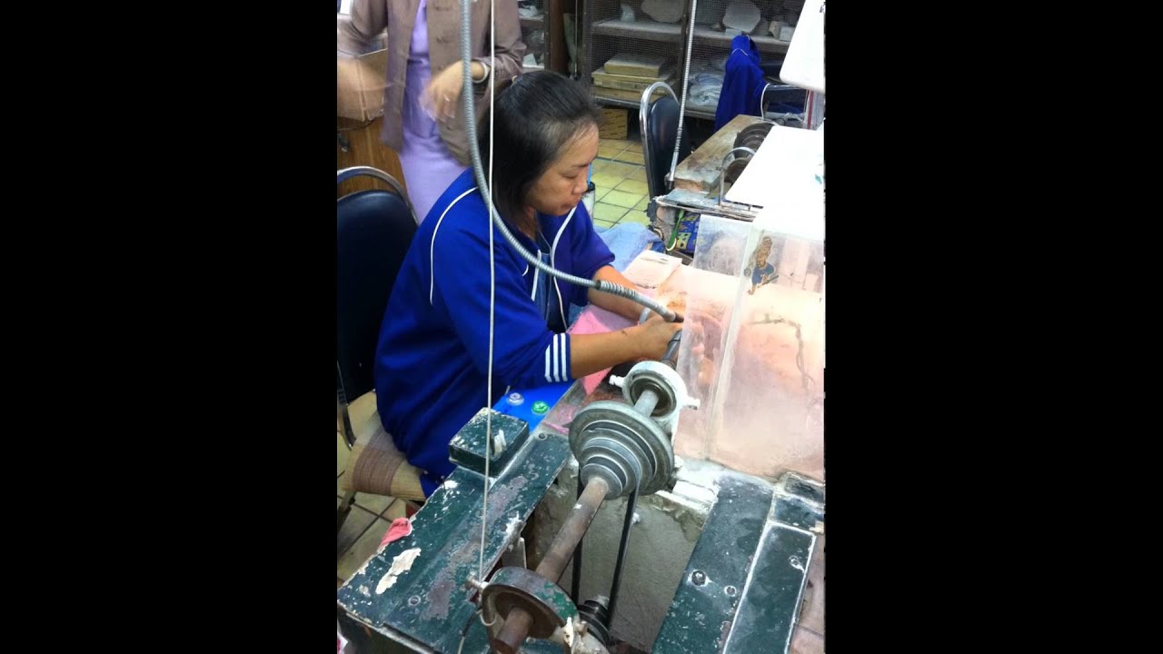 Thailand - Jade Factory Tour - YouTube