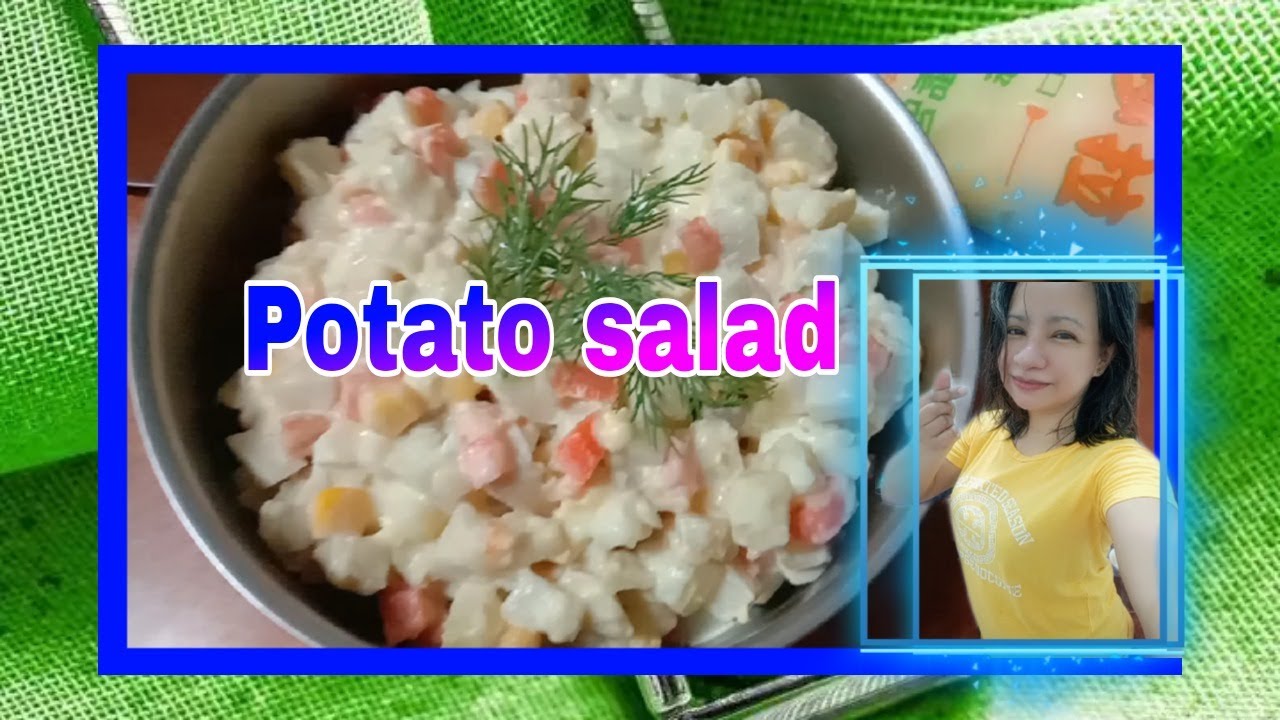 Paano gawin ang Simpleng Potato Salad ni Ate Vhenz Vlogz - YouTube