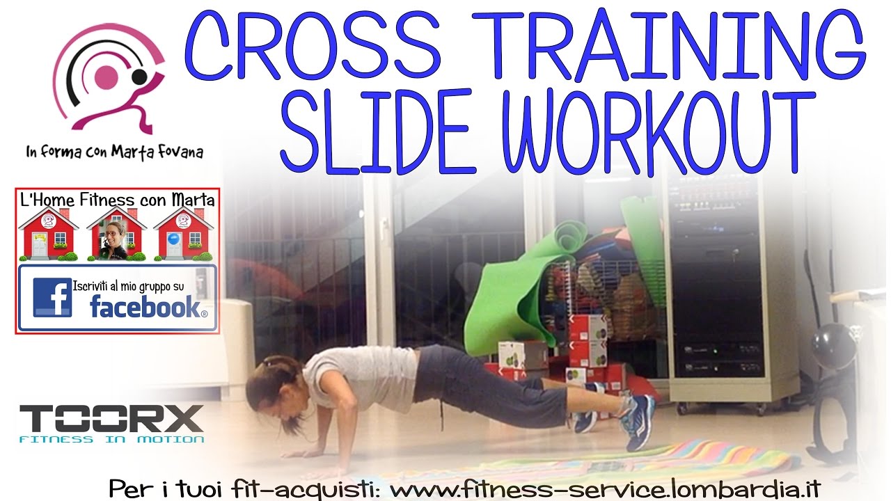 Cross Training slide totalbody workout - YouTube