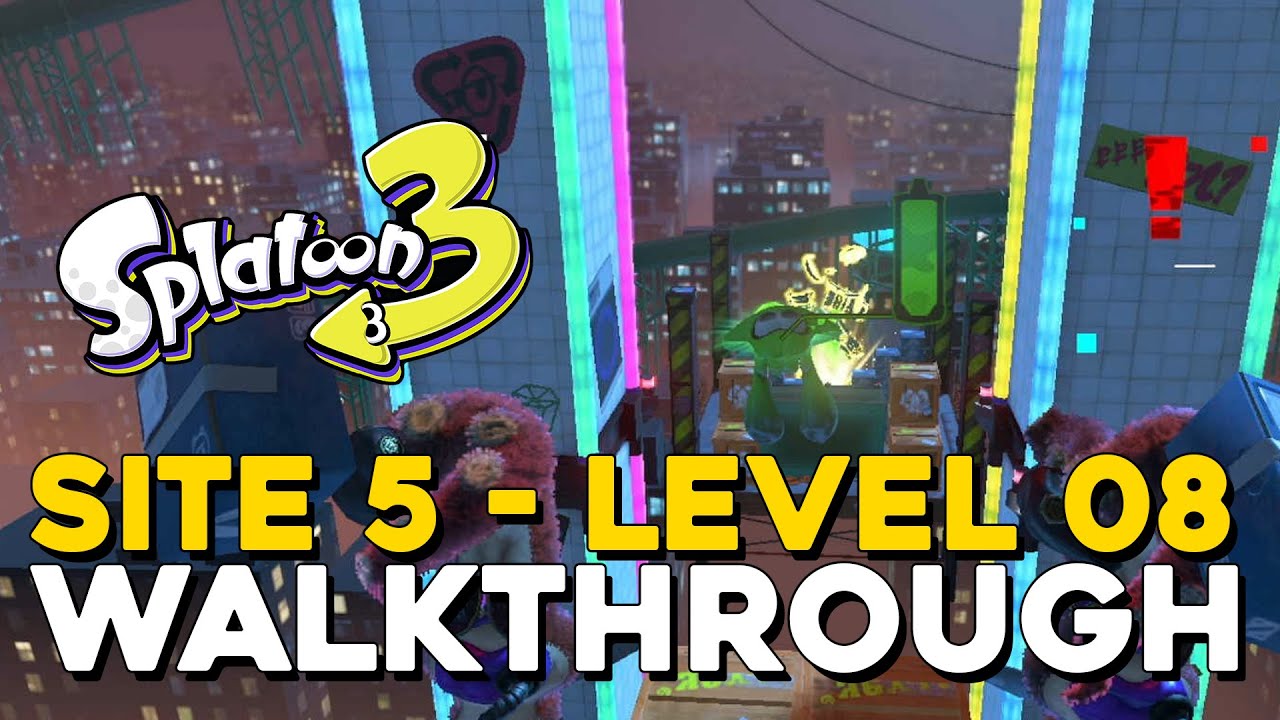 Splatoon 3 Making Waves With Splashdown Walkthrough (Site 5 - Level 08 ...