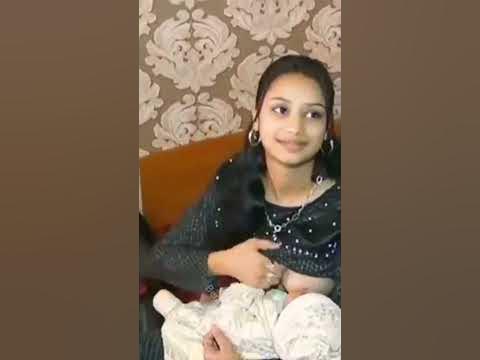 breastfeeding vlogs indian village mom - YouTube