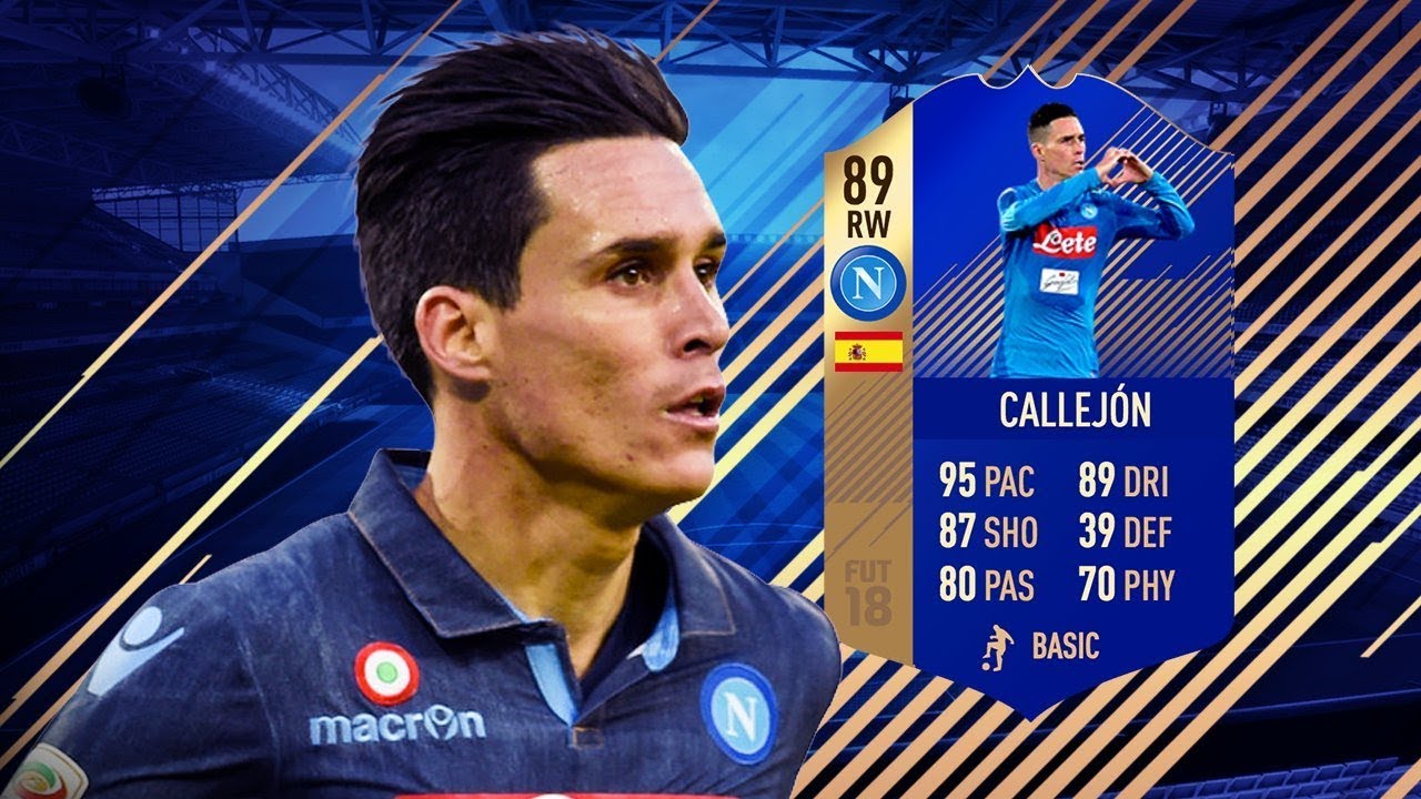 TOTS CALLEJON IS THE BEST FREE TOTS CARD! FIFA 18 TOTS CALLEJON PLAYER ...