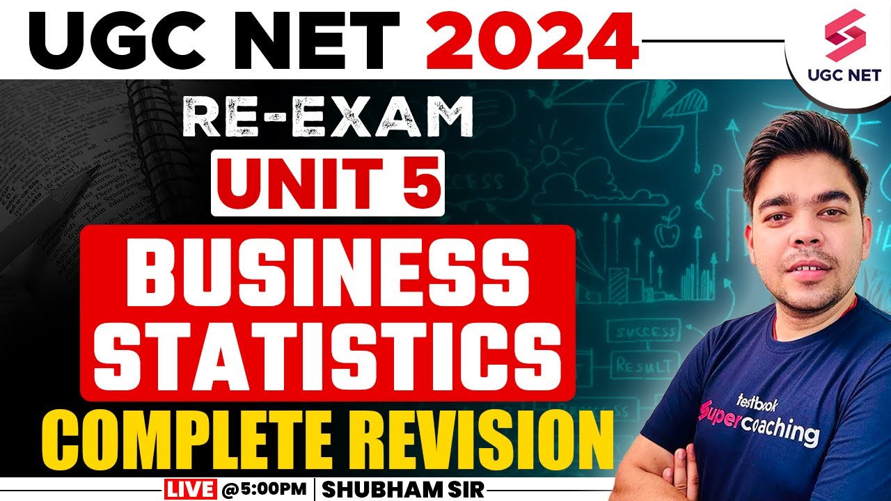 UGC NET Commerce Revision | Unit 5 Business Statistics Complete ...