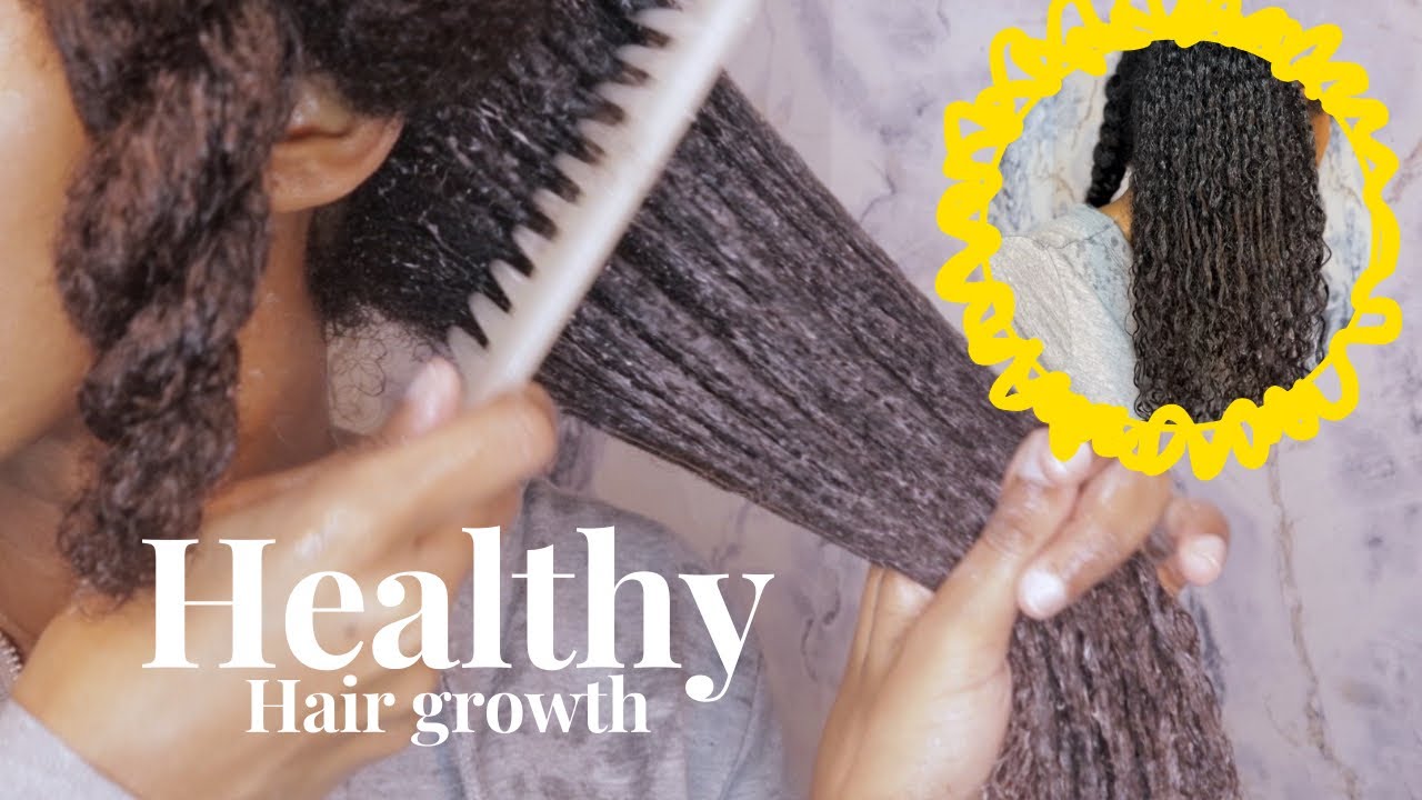 Healthy Hair Growth Challenge: 1/4 Extreme Natural Hair Growth Tips ...