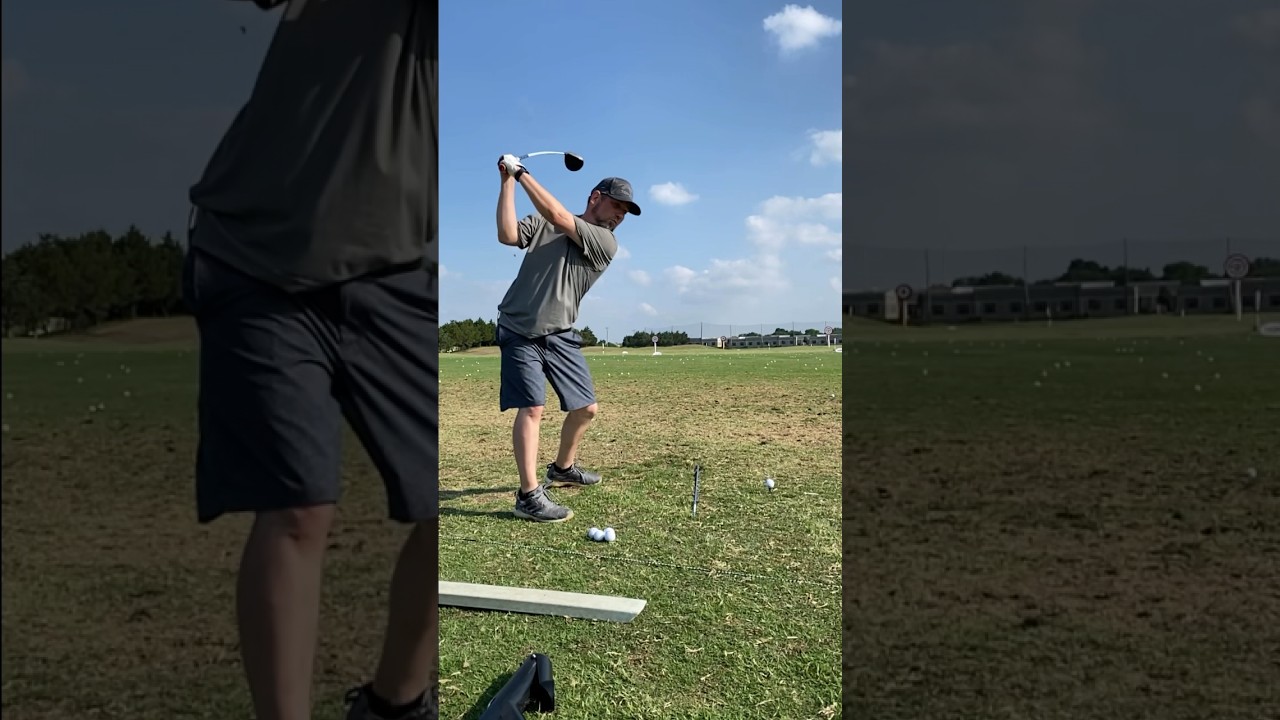 Slowmo of 16 handicap golfer (been playing around 14.7 lately) #golf # ...