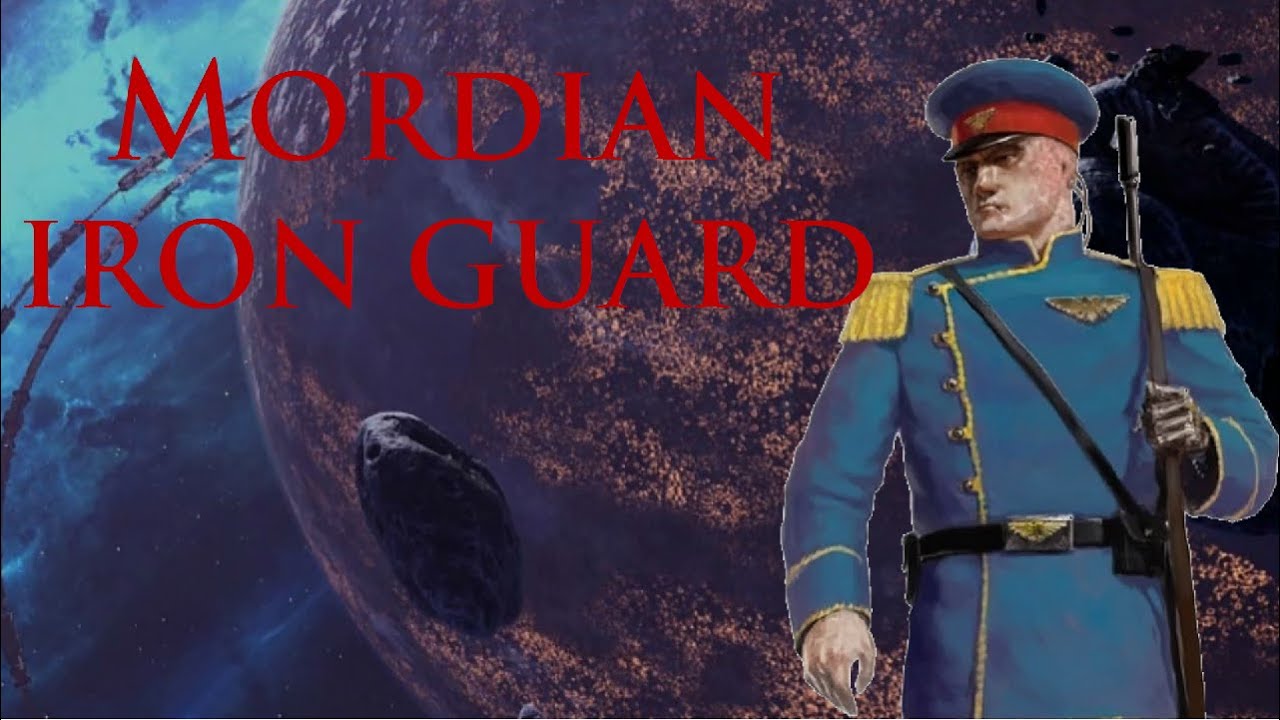 Warhammer 40 000 LORE - Mordian Iron Guard / regiment Imperiální gardy ...