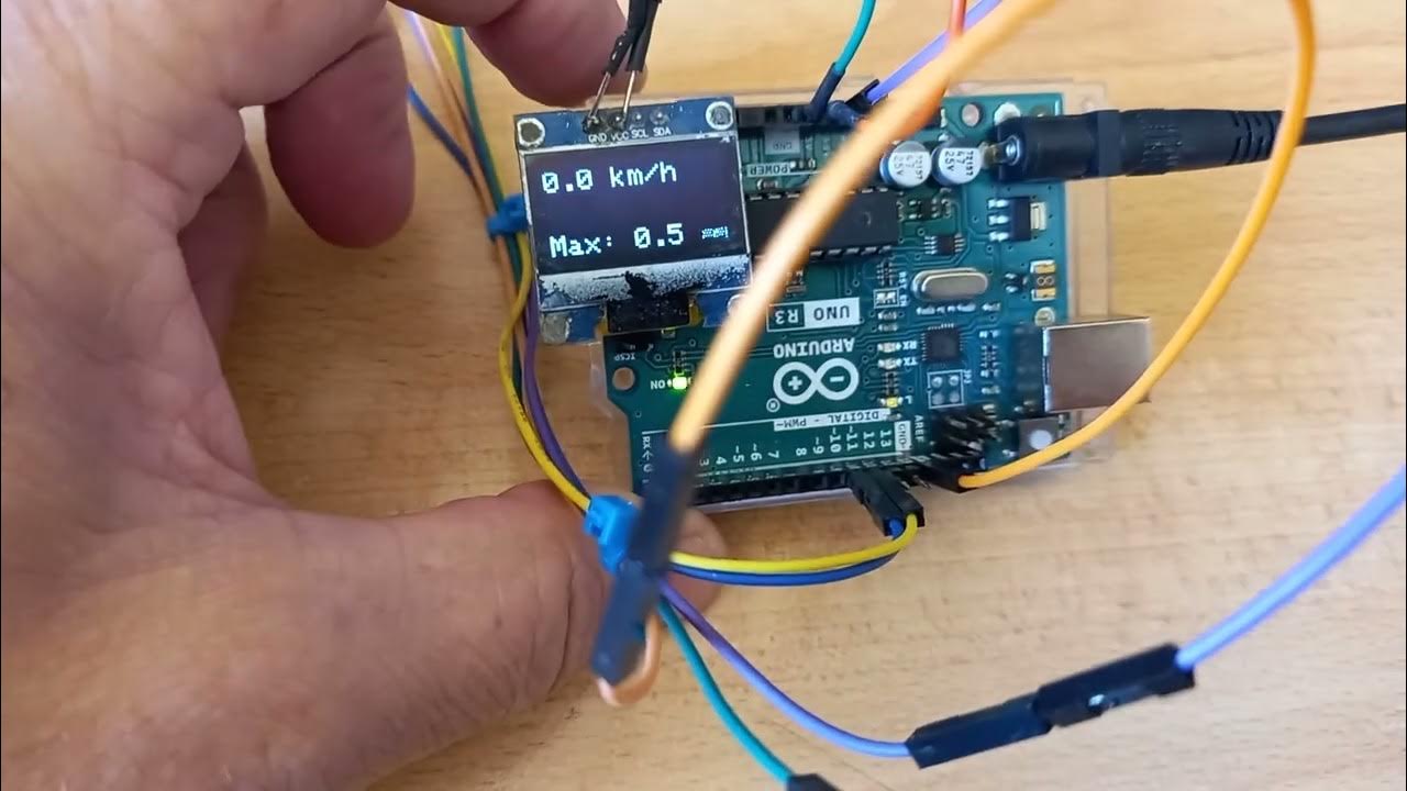 Diy Gps Speedometer With Arduino And Oled Display Full Tutorial Youtube