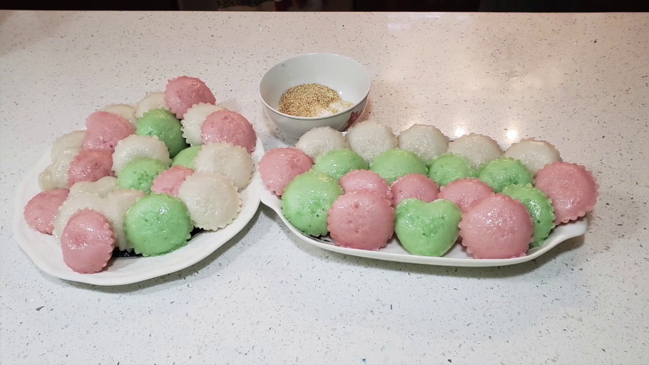 Steam Rice Cake(Vietnam Banh Bo) - YouTube