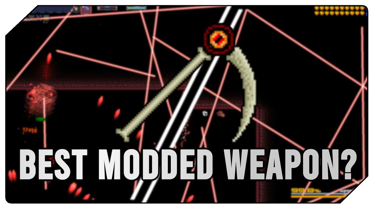 The Most Unique Weapon - Terra Reaver Showcase vs All Calamity Bosses ...