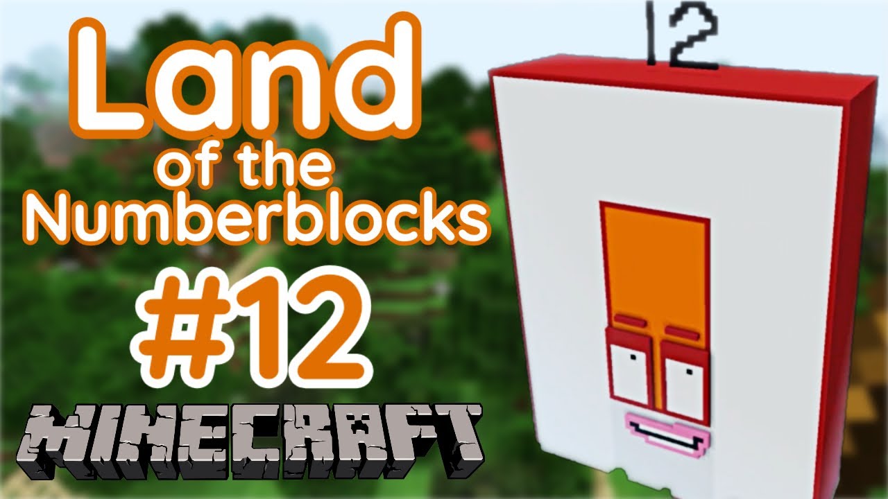 Numberblock 12 | Numberblocks Minecraft - Giant Numberblock 12 - YouTube