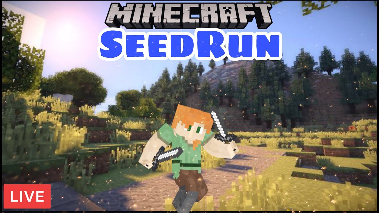 Minecraft Speedrun [ LIVE ] - YouTube