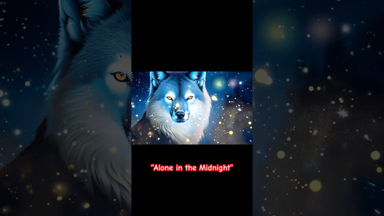 The Wolf without a Pack #wolf #wildlife #scary #kidshorrorstories #kidsstory #kidssong #fypシ゚ ...