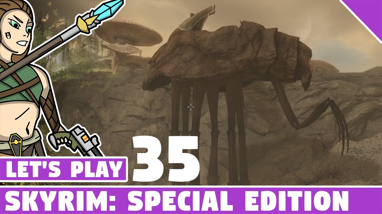 SILT STRIDER SELFIE! #035 Let's Play Skyrim Special Edition! Vanilla ...