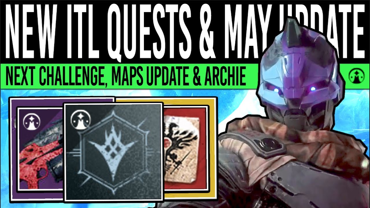 Destiny 2: NEW QUEST SECRETS & MAY UPDATE! New PLAYLIST, Oryx Emblem ...