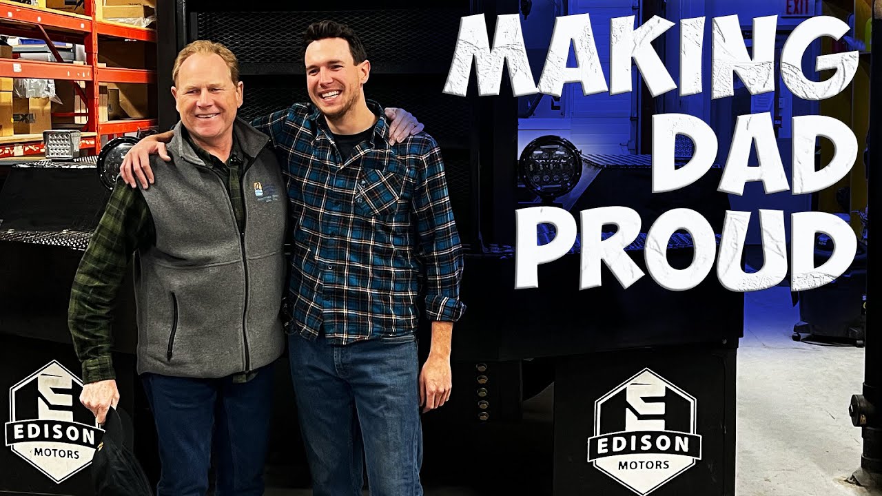 A Father's First Look: Unveiling 'Topsy' - Edison Motors' Electric ...