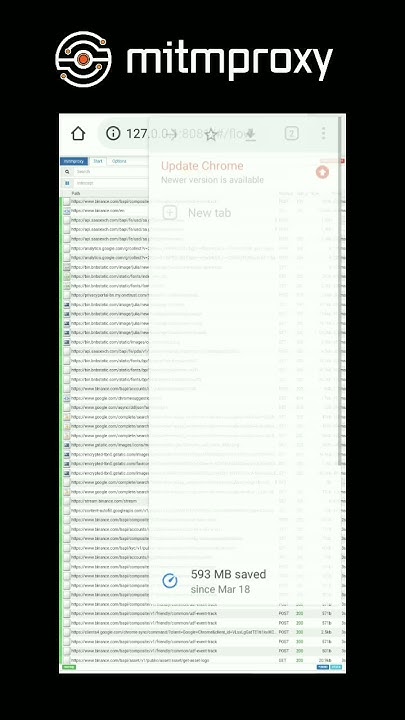 mitmproxy for android - intercept http traffic #ethicalhacking #proxy #burpsuite #mitm - YouTube