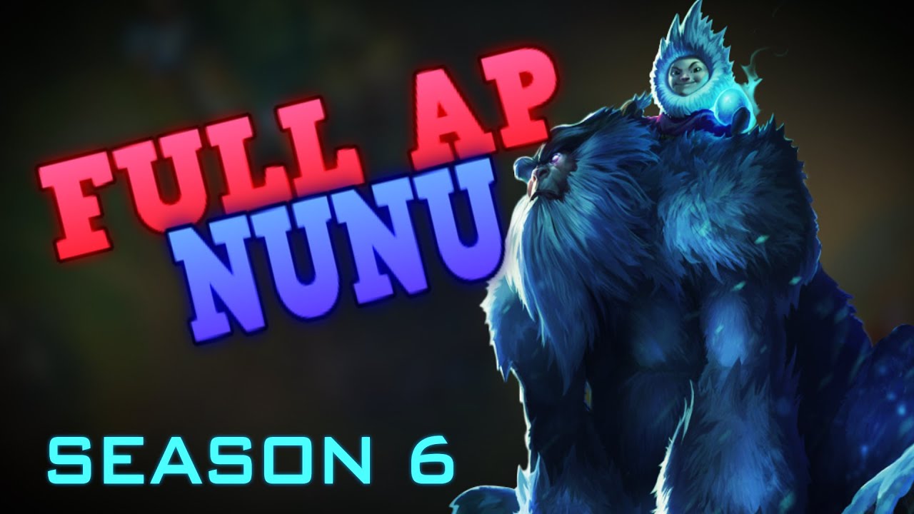 Nunu FULL AP MID LANE Gameplay League of Legends Season 6 - YouTube