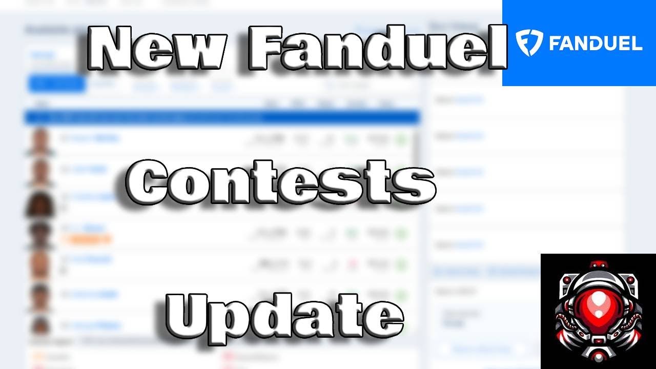 New NFL Fanduel Contests Update - YouTube