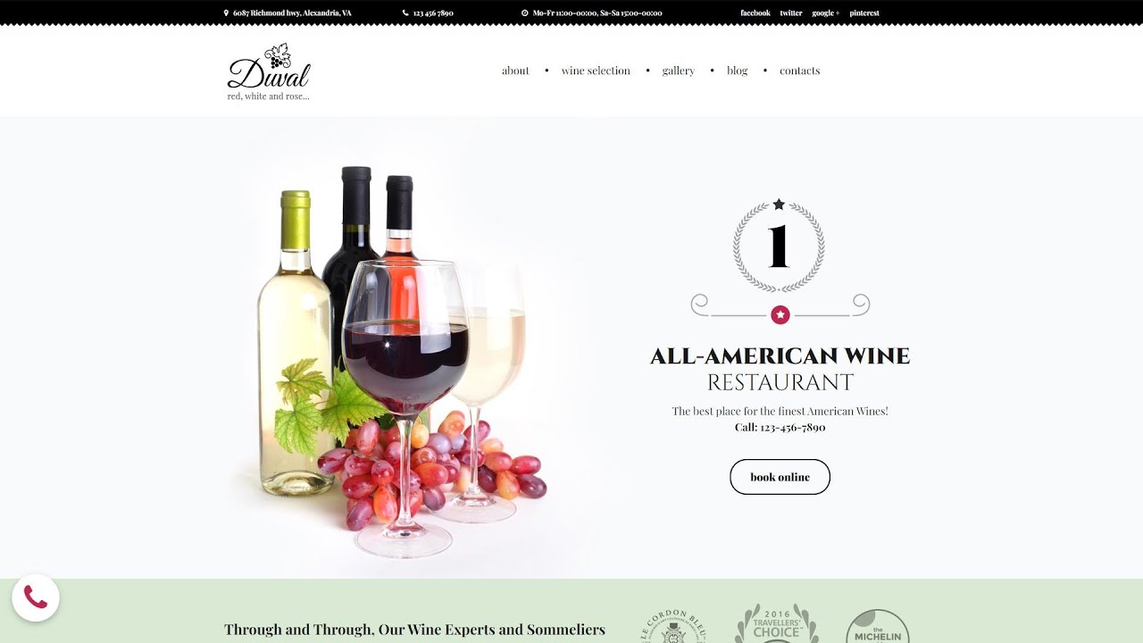 Wine Moto CMS 3 Template by MotoCMS - 59230 - YouTube
