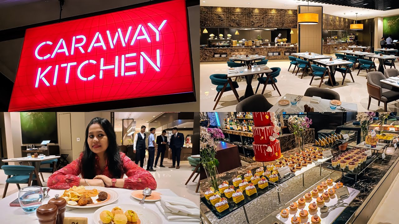 Lavish Buffet Dinner at Caraway Kitchen | Conrad Bengaluru 5-Star Hotel ...