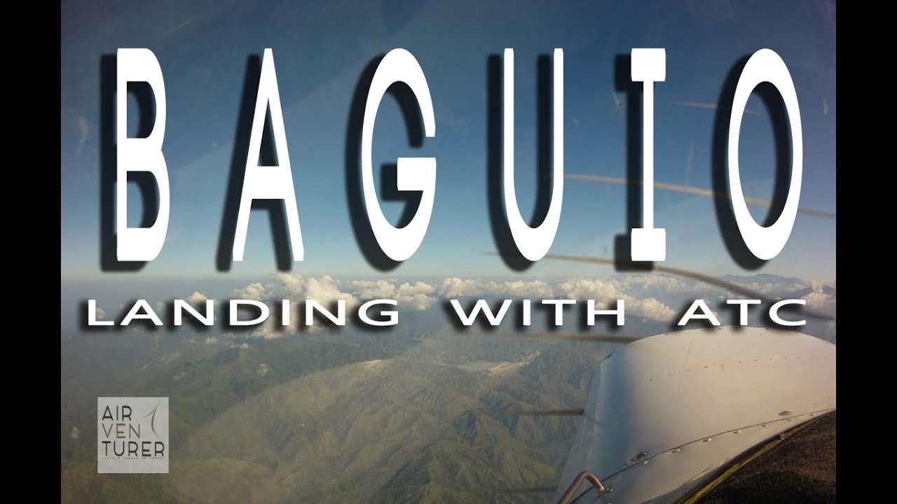 Dangerous Airport - Baguio Approach & Landing - YouTube