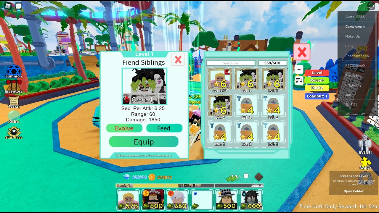 กิวทาโร่ดาคิ 6 ดาว Fiend Siblings ตีเลือดไหล - YouTube