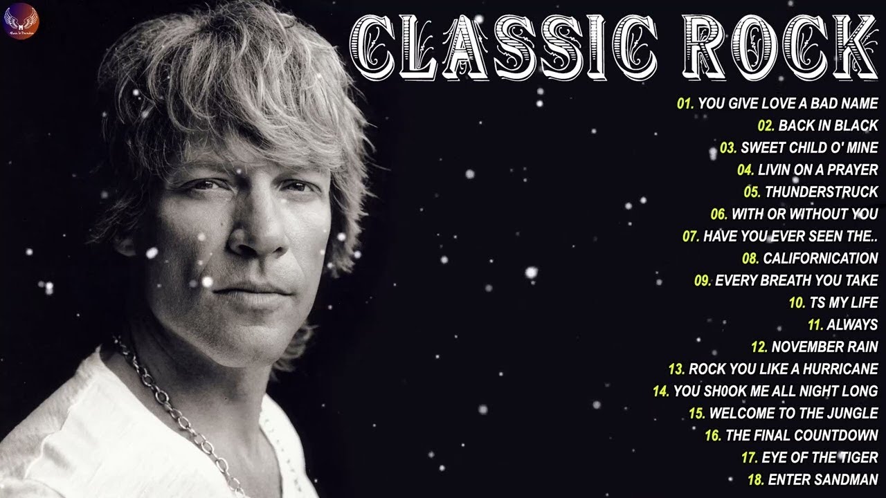 Classic Rock Greatest Hits - Classic Rock Playlist 🔥 U2, CCR, ACDC, Bon ...