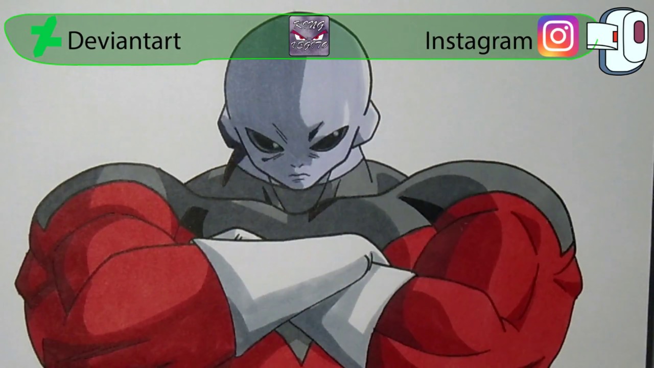 Drawing Jiren Dragon Ball Super - YouTube
