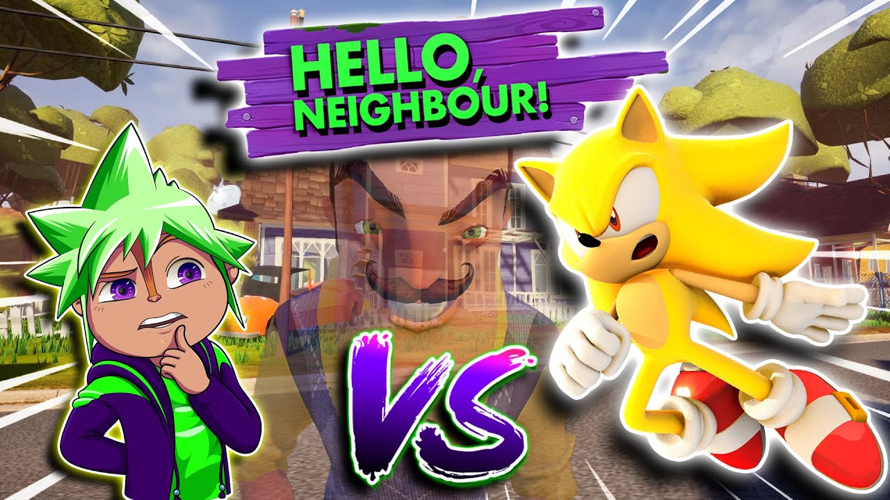 CHIPMUNK vs SUPER SONIC | Hello Neighbor Mod - YouTube