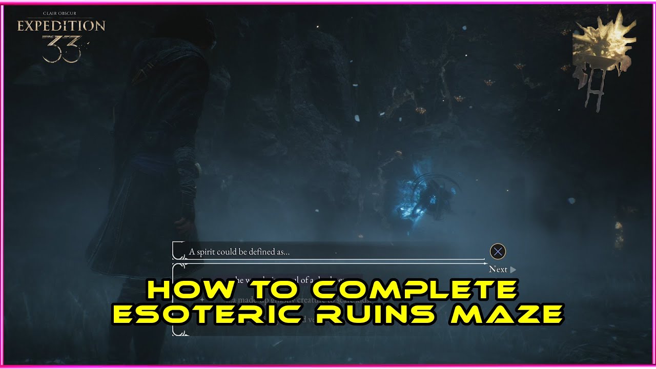 How To Complete Esoteric Ruins Maze in Clair Obscur Expedition 33 ...